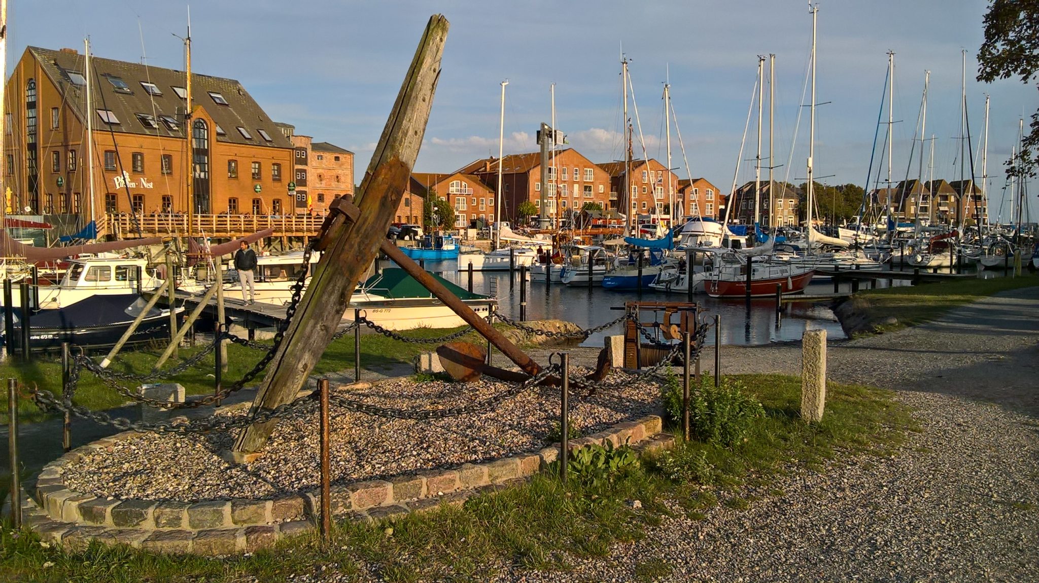 Hafen Orth auf der Ostseeinsel Fehmarn